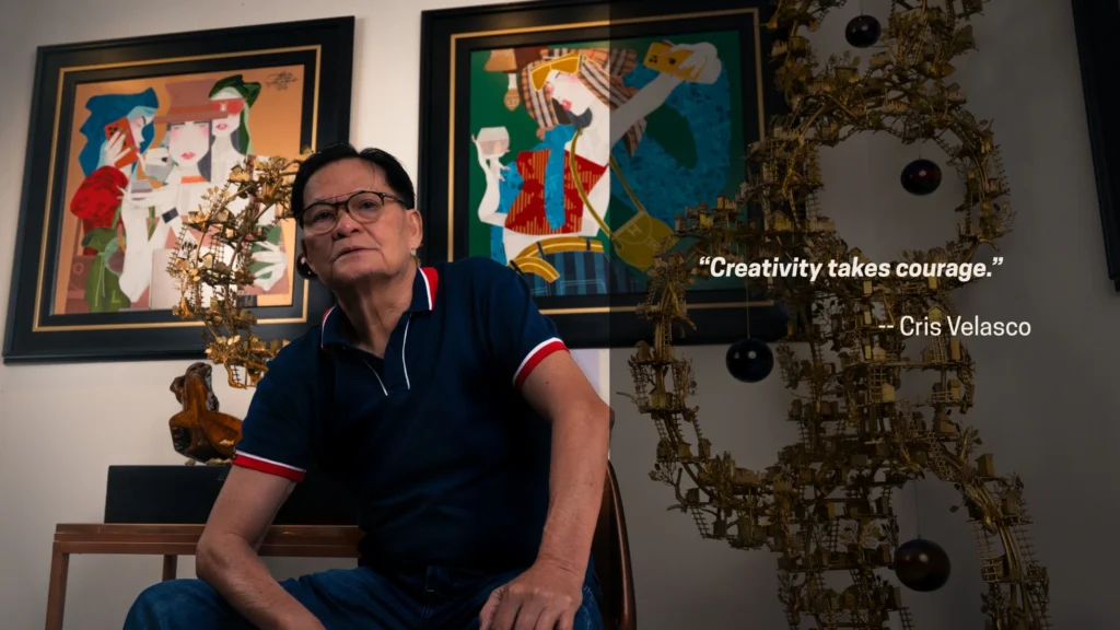 Cris Velasco – 18 Visionaries | Brass Fishing Village Sculptures
